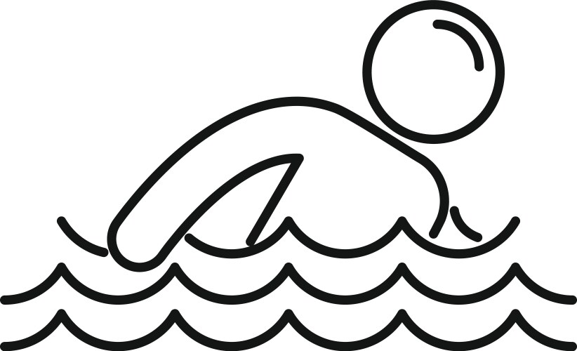 Swimmer Outline Vector Images (over 3,700)