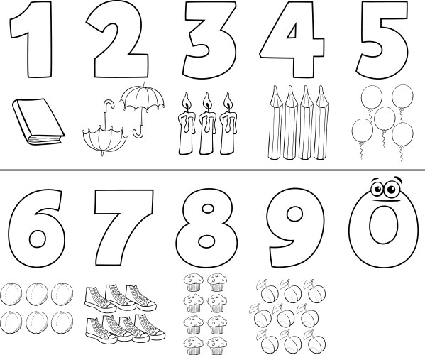 Cartoon Numbers Vector Images (over 78,000)
