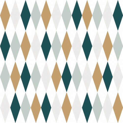 Mid century modern pattern geometric shapes Vector Image