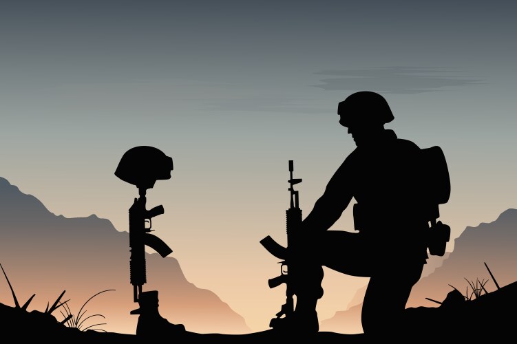 Fallen Soldier Vector Images (over 310)