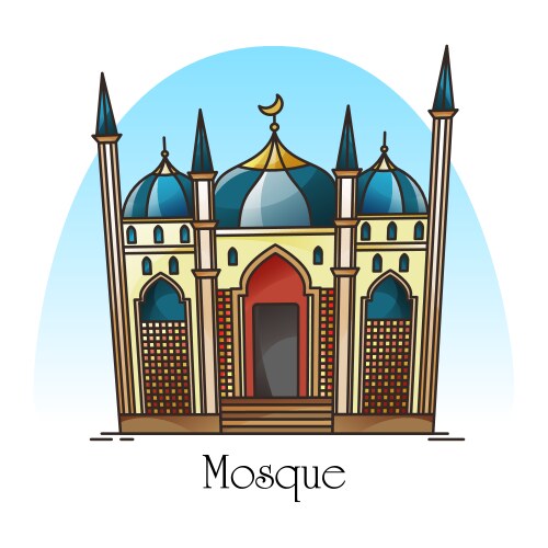 Mosque Cartoon Vector Images (over 8,300)
