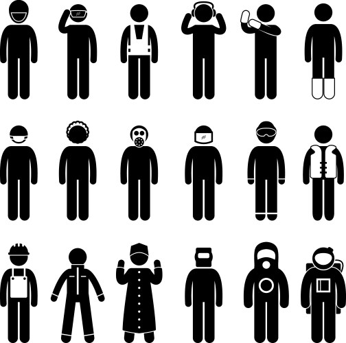 Safety Stick Man Vector Images (over 1,800)