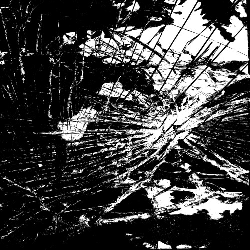 Stained glass texture Royalty Free Vector Image