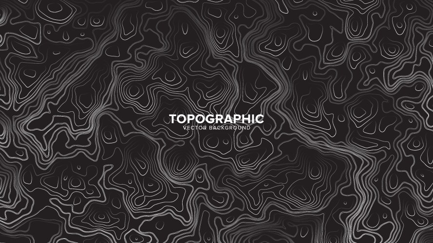Topographic Map Black and White Vector Images (over 2,900)