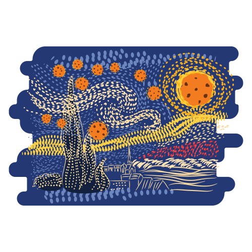 Van Gogh Vector Images (over 140)