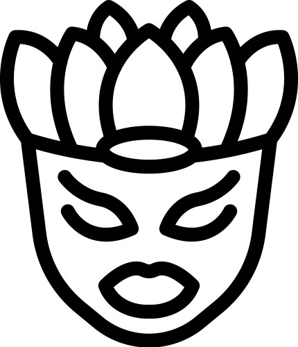 Samba Mask Carnival Vector Images (over 1,100)