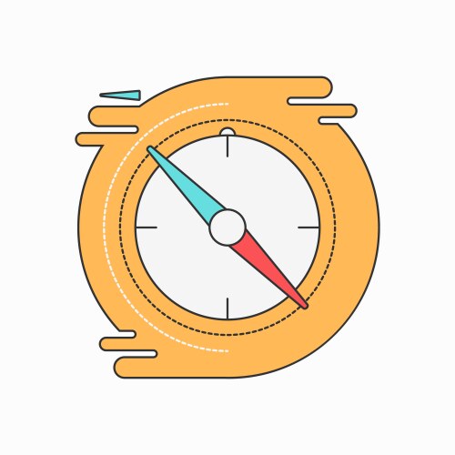 Compass map Royalty Free Vector Image - VectorStock