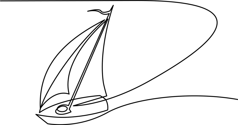Sailboat Drawing Sketch Vector Images (over 2,100)