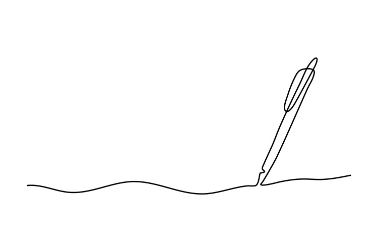 One continuous line drawing of a light bulb Vector Image