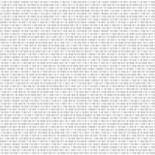 Binary code digital technology background Vector Image