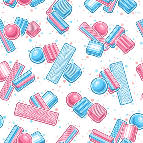 Candy seamless pattern Royalty Free Vector Image