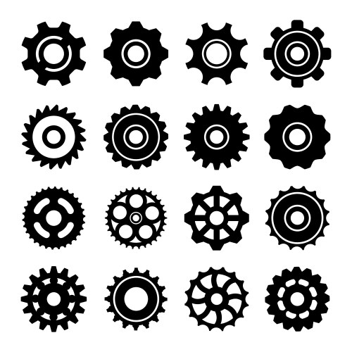 Planetary gear icon Royalty Free Vector Image - VectorStock