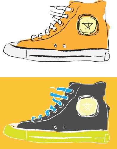 Shoe s Royalty Free Vector Image - VectorStock