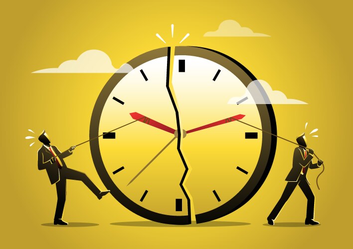 Clock Pull Vector Images (over 200)