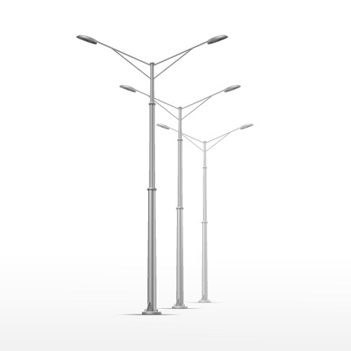 Street light lamp post isolated Royalty Free Vector Image