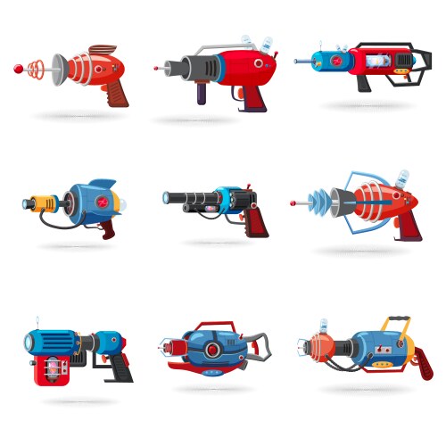 Cartoon Gun Vector Images (over 32,000)