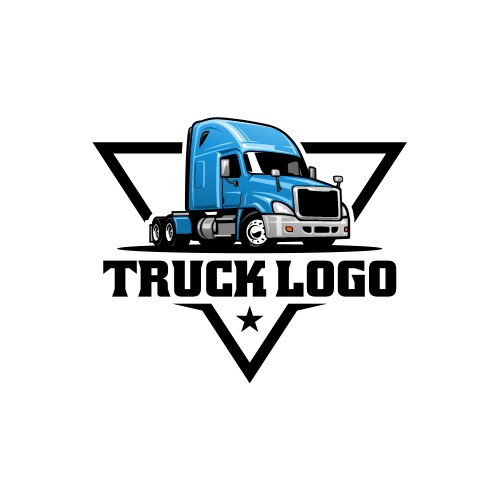 Truck trailer Royalty Free Vector Image - VectorStock