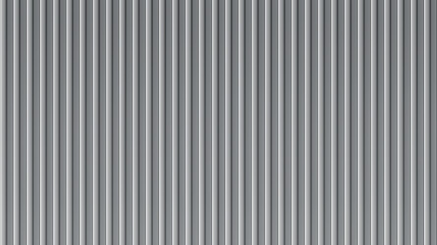 Ribbed Metal Panel Texture