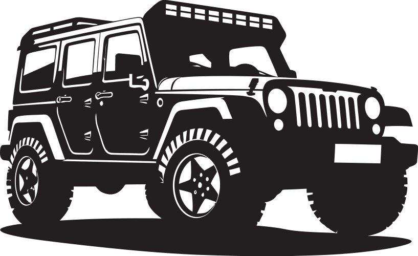 Jeep Outline Vector Images (over 1,400)