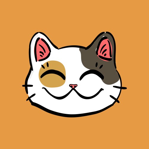 Neko bots Royalty Free Vector Image - VectorStock