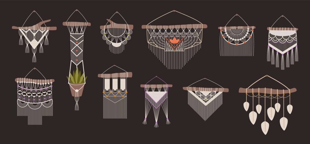 Macrame Vector Images (over 2,200)