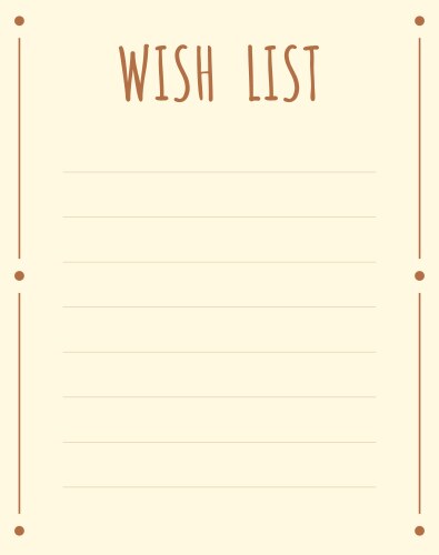 Ribbon red wish list icon cartoon web Royalty Free Vector