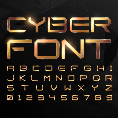 Numbers set Royalty Free Vector Image - VectorStock