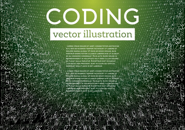 Green Coding Background Vector Images (over 5,800)