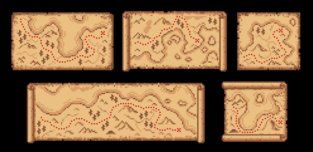 Treasure Map Game Vector Images (over 1,700)
