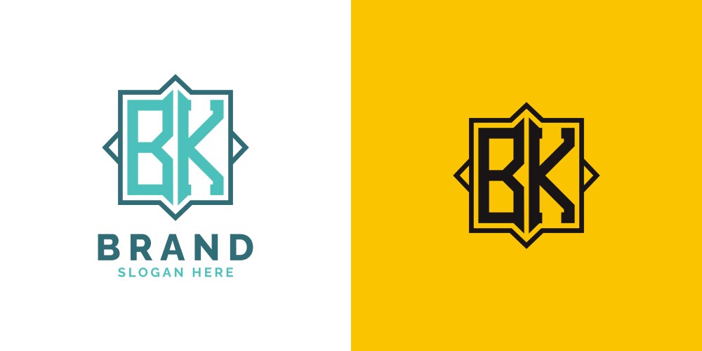 Bk Monogram Vector Images (over 2,100)