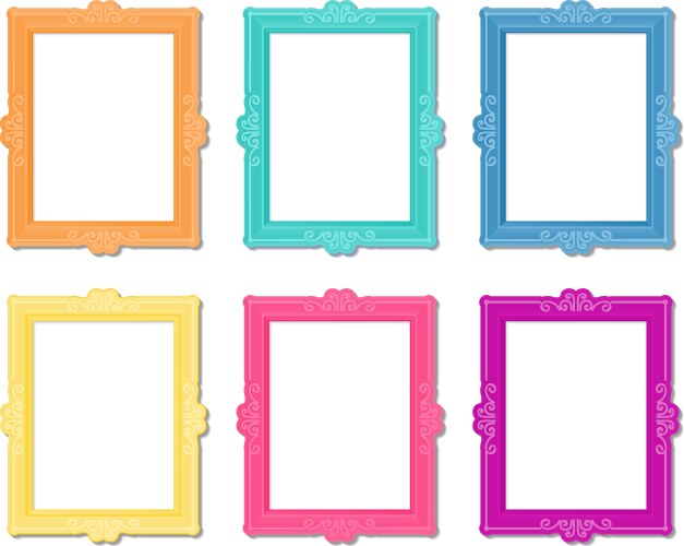 Cute frame Royalty Free Vector Image - VectorStock