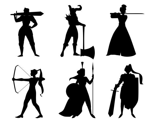 Strong Warrior Vector Images (over 16,000)
