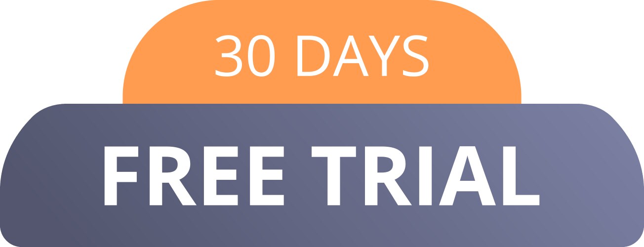 Special free trial icon cartoon label app Vector Image