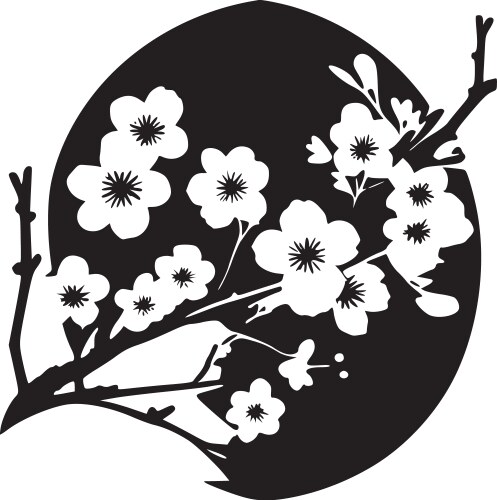Cherry Blossom Outline Vector Images (over 2,800)