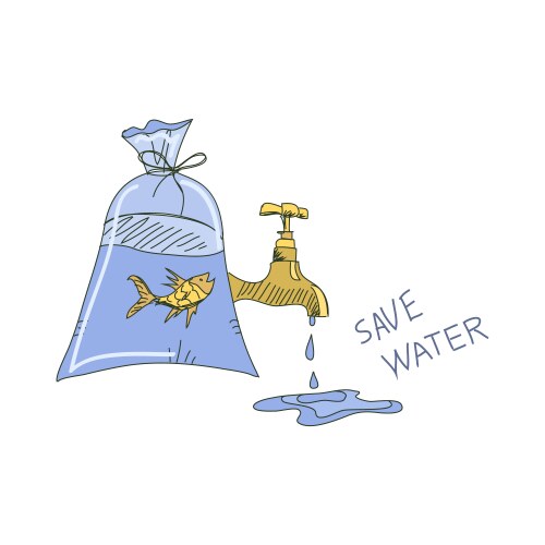 Doodle Save Water Vector Images (over 1,500)