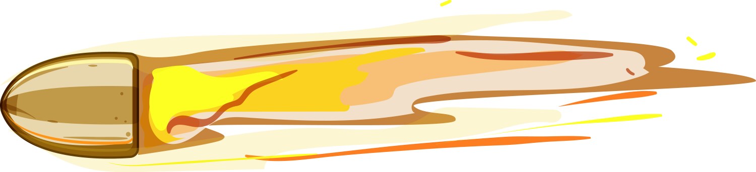 Bullet Cartoon Vector Images (over 5,100)
