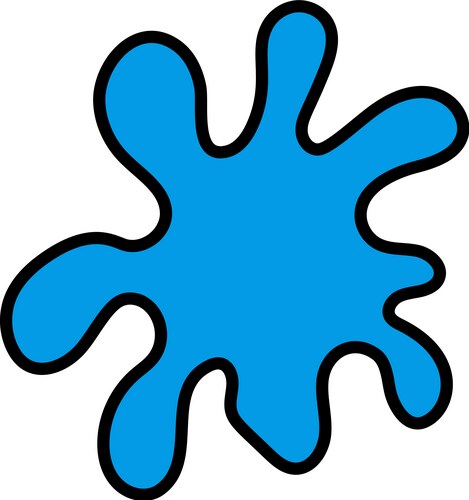 Paint Splat Outline Vector Images (over 990)