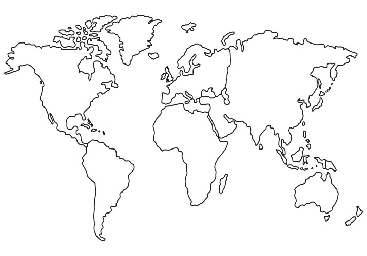 Planet Earth Outline Vector Images (over 54,000)