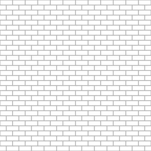 White brick wall texture Royalty Free Vector Image