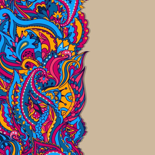 Mexican Paisley Pattern Vector Images (over 4,300)