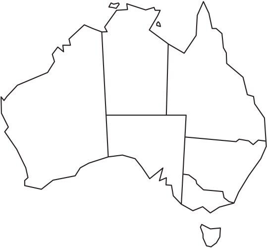 Queensland Map Vector Images (over 1,200)