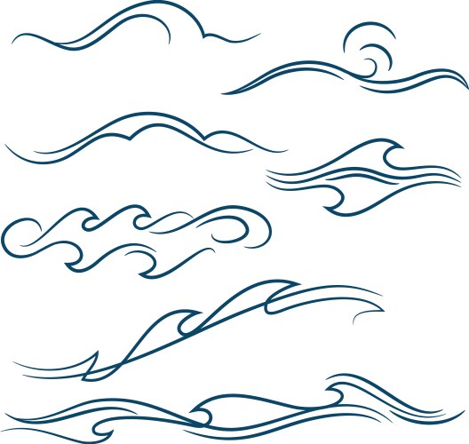 Simple Waves Vector Images (over 170,000)
