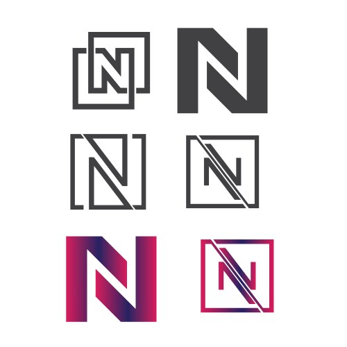 Nn Initials Vector Images (over 2,000)