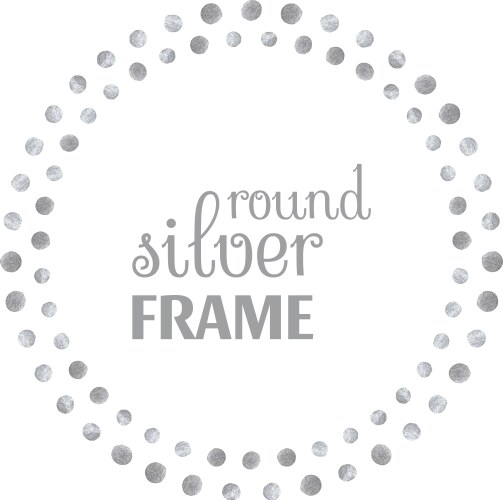 Round gold frame or border Royalty Free Vector Image