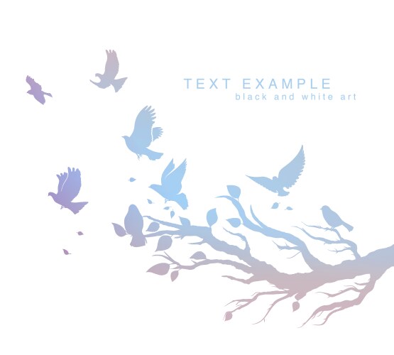 Birds set Royalty Free Vector Image - VectorStock