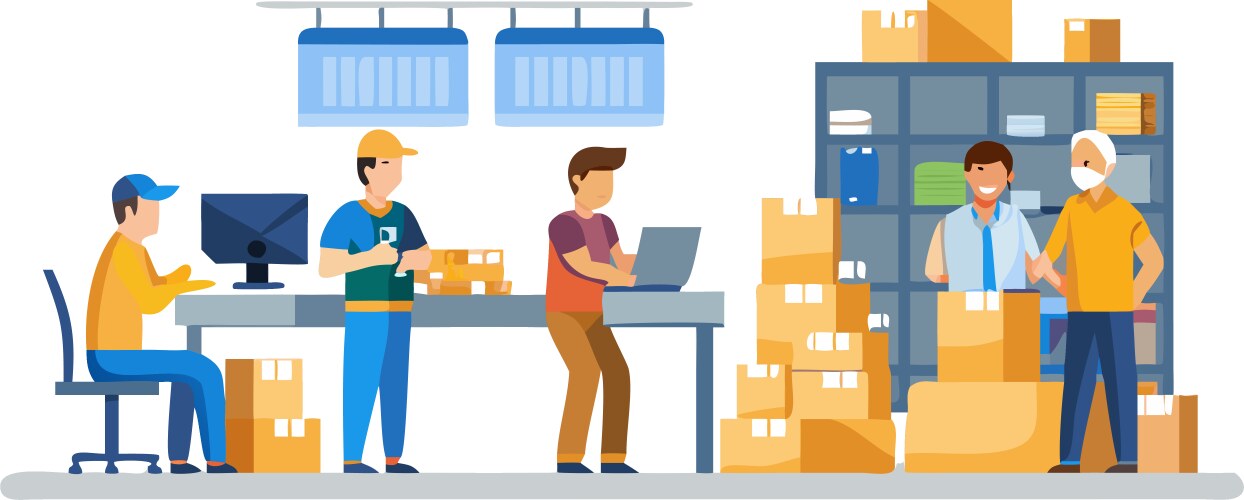 Warehouse Office Vector Images (over 8,400)