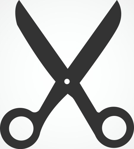 Open Scissors Graphic – Royalty-Free Vector | VectorStock