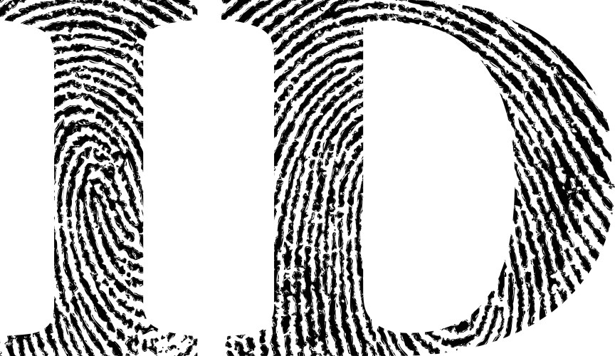Fingerprint Letters Vector Images (over 1,400)