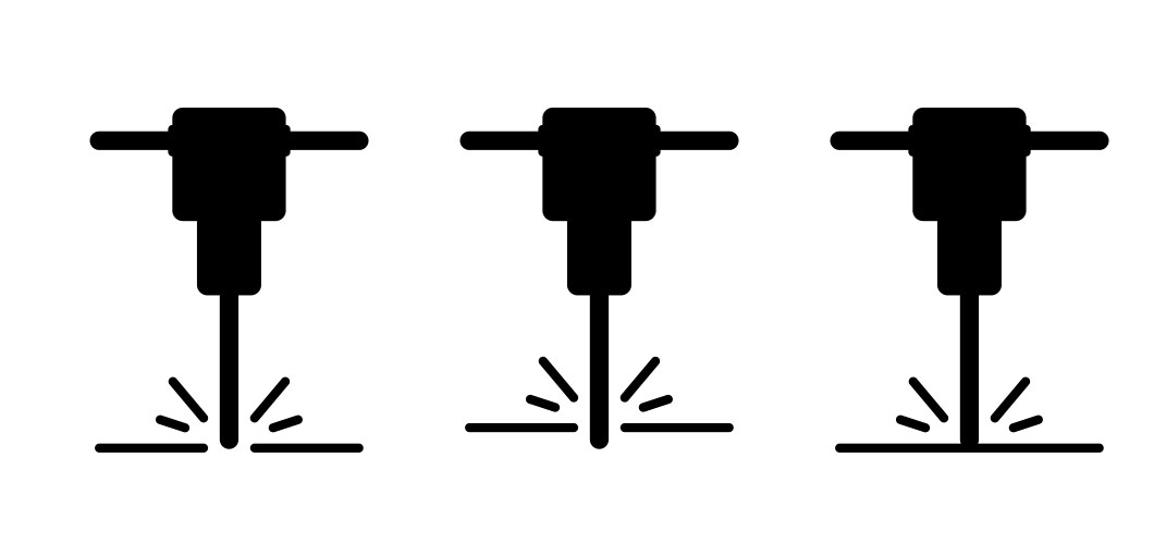 Jackhammer chipping hammer concrete breaking tools