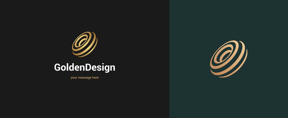 Tech branding abstract e monogram logo Royalty Free Vector